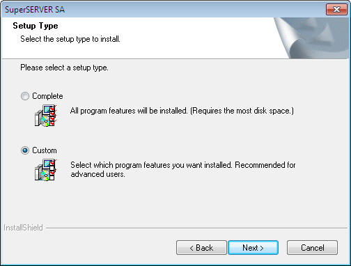 Install SuperSERVER and SuperADMIN on Different Machines