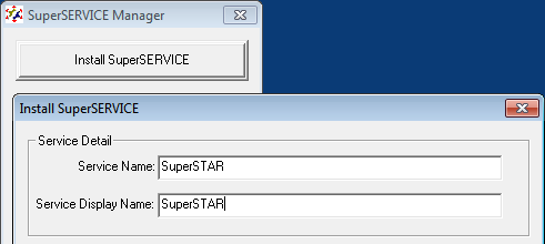 Install SuperSERVER and SuperADMIN on Different Machines