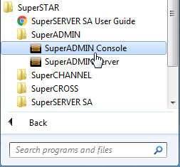 SuperADMIN Console