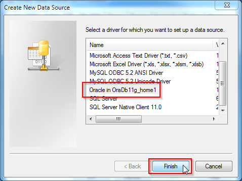 Configure ODBC Driver