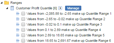 Configure Quantiles and Ranges