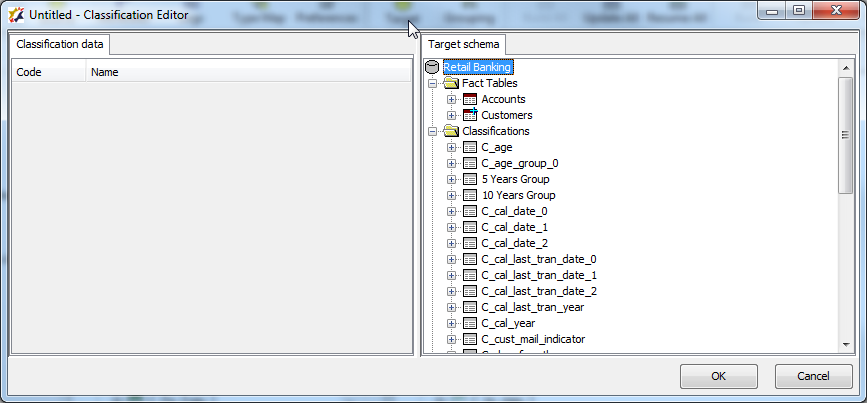 Classification Editor