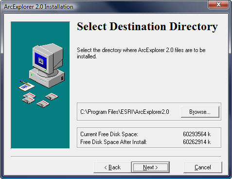 Install ESRI ArcExplorer